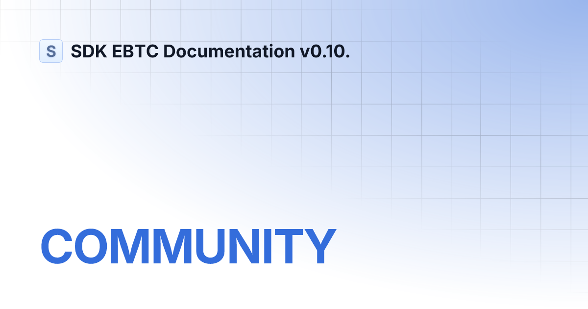 Community Sdk Ebtc Documentation V0 10